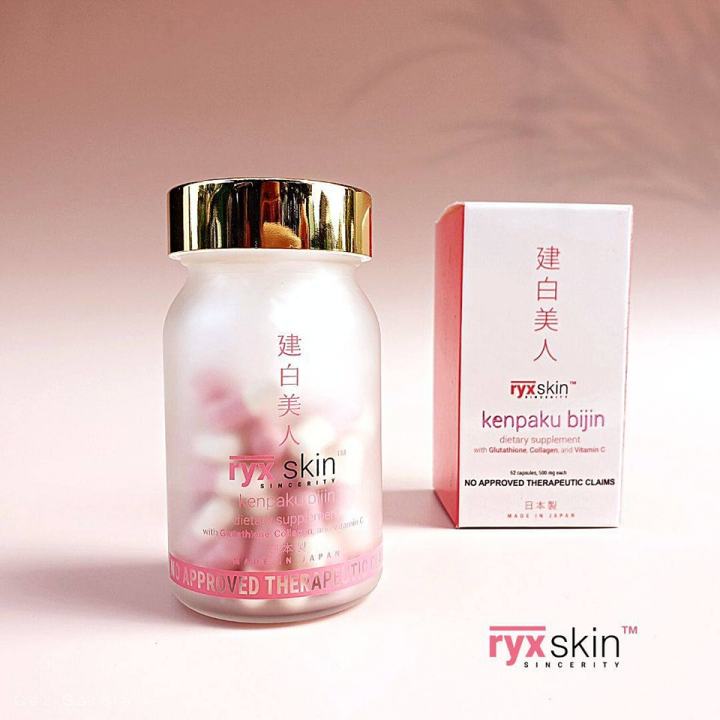 RYX Kenpaku Bijin Glutathione 62 Capsules /500mg | Lazada PH