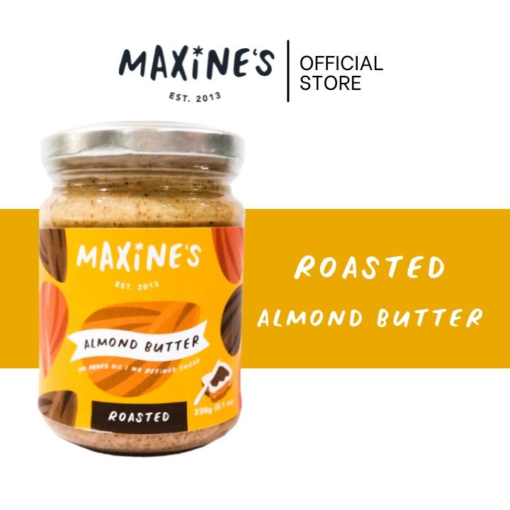 【Food】 Maxine's Almond Butter - Roasted Unsweetened | Lazada PH