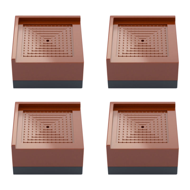 Furniture Bed Risers 3 Inch Heavy Duty Adjustable Couch Desk Lifts Leg ...