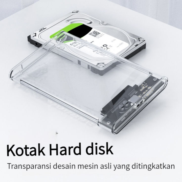 Casing Hardisk External HDD SSD External Case 2.5 Casing Hardisk External HDD SSD External Case 2.5