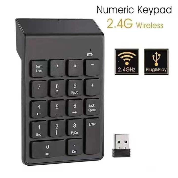 Mini USB 18 Keys Number Pad Numeric Keypad Keyboard For PC Laptop | Lazada PH