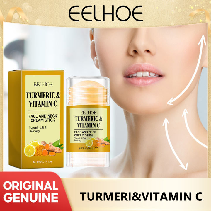 Eelhoe Turmeri&Vitamin C Cream Stick Moisturizing And Firming Reduce Neck Lines Lifting And ...