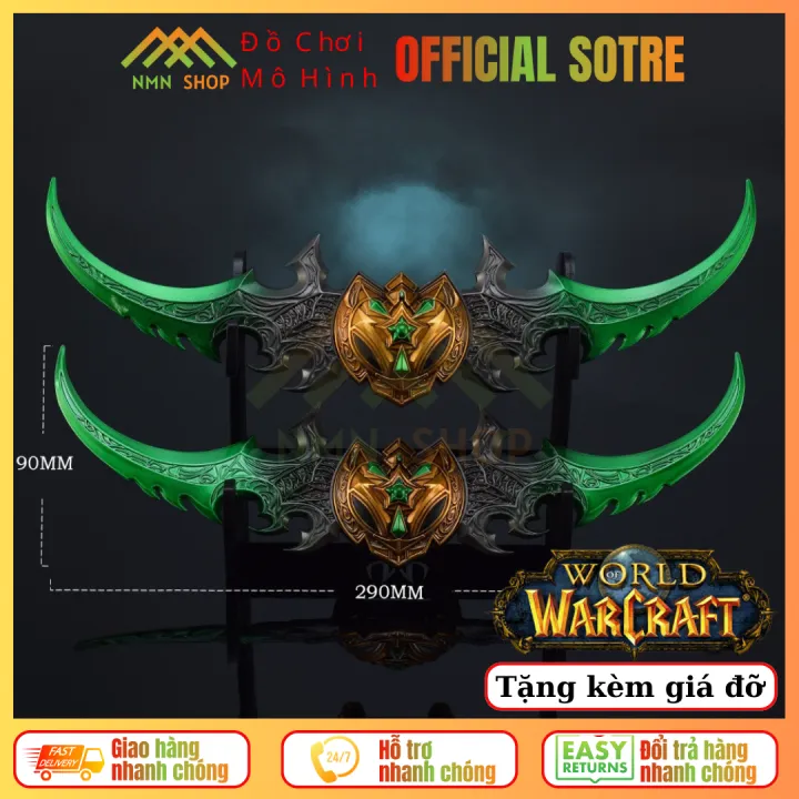 Mô hình sưu tập WoW (World of Warcraft) - Warglaive of Azzinoth 29cm | Lazada.vn