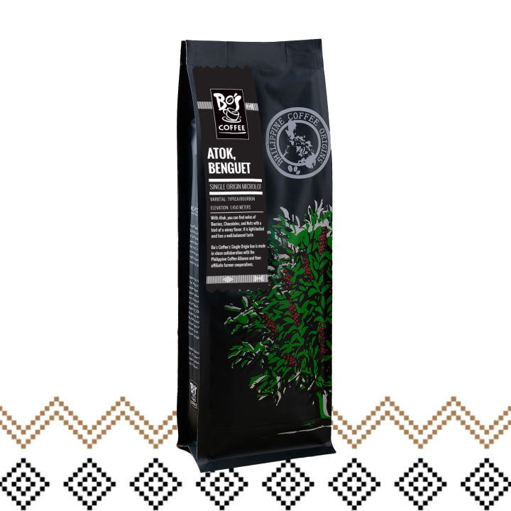 Bo's Coffee Atok, Benguet Arabica Coffee Beans (250g) | Lazada PH
