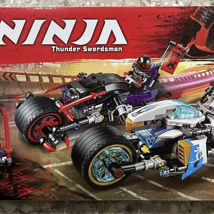 [LEGO] Tương thích với LEGO Ninjago Big Wheel Motorcycle Chase Battle ...