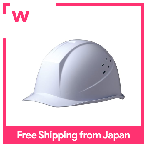 [Midori Safety] ABS made helmet for work, with ventilation holes, rain ...