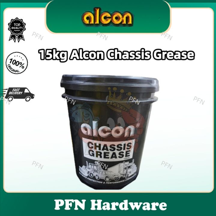 💥READY STOCK💥Alcon 15kg Heavy Chassis Grease (Made in UAE) For Bearing ...