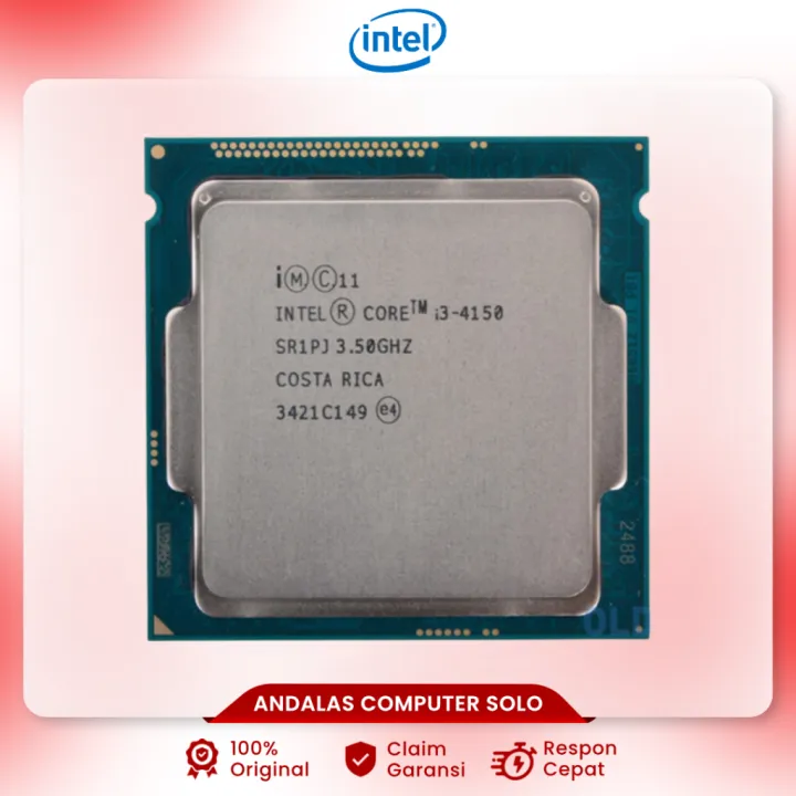 Processor Intel Core i3 4150 3.5Ghz - Cache 3MB TRAY Socket LGA 1150 ...