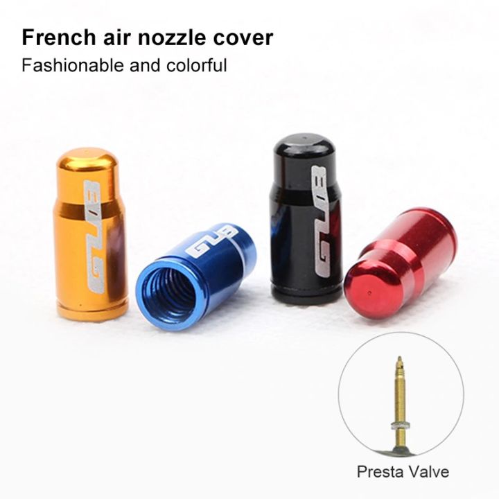 FESA 2 PCS Aluminum Bike Tire Valve Caps Ultra Light Mountain Road Bike ...