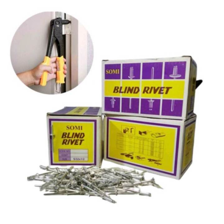 BLIND RIVETS PER PACK 50'S per pack | Lazada PH