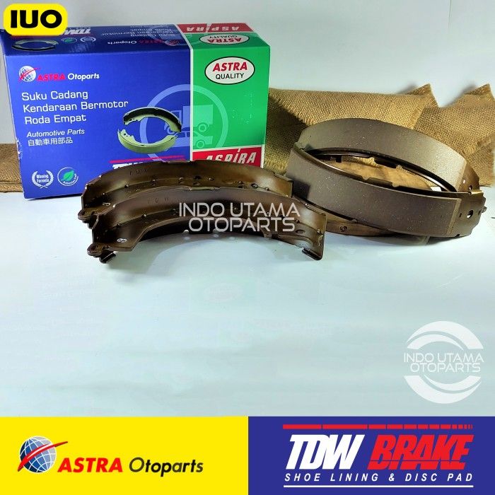 Kampas Rem Belakang Innova Kijang EFI 2.0 TDW ASTRA Brake Shoe | Lazada ...