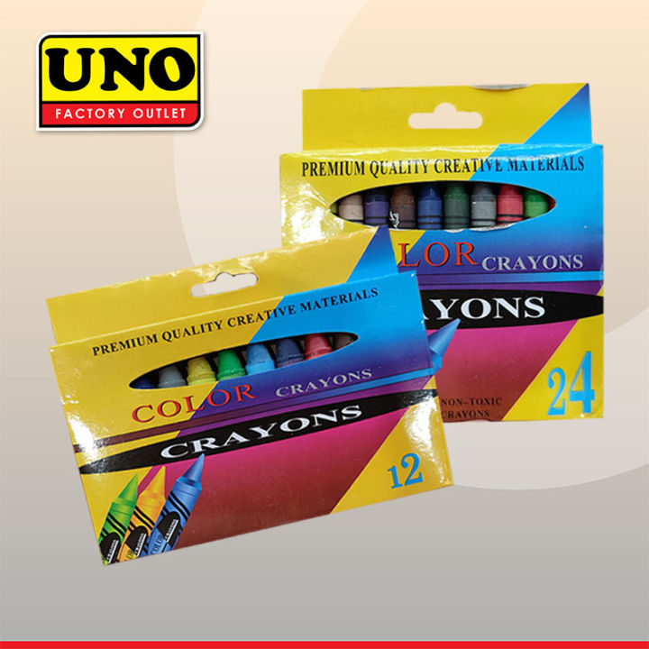 Uno Generic Crayon Set 12/24 | Lazada PH