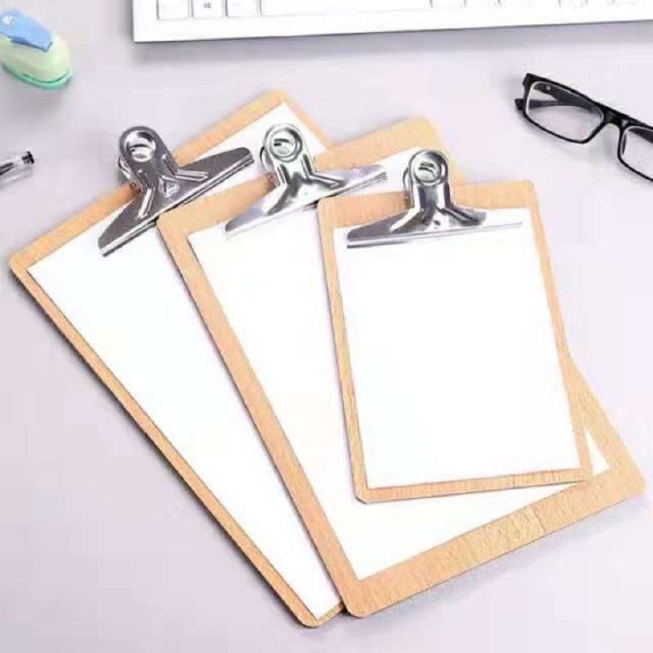 wooden Clip board with binder clip | Lazada PH