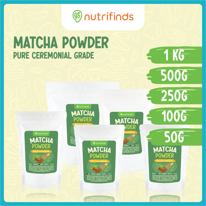 Nutrifinds® Pure Matcha Powder - Ceremonial / Culinary Grade | Lazada PH