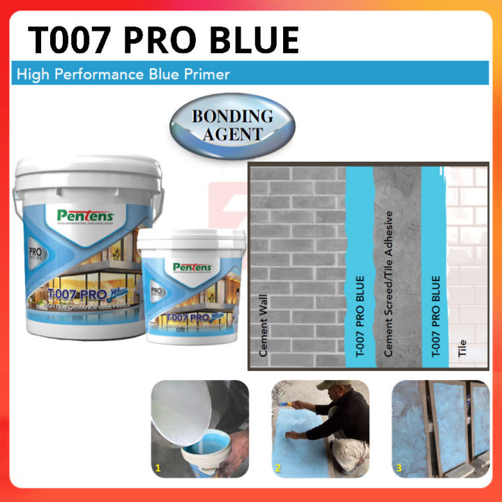 PENTENS T007 PRO BLUE | Waterproofing | BOND IT | Multi Purpose Bonding Agent | BONDING AGENT ...