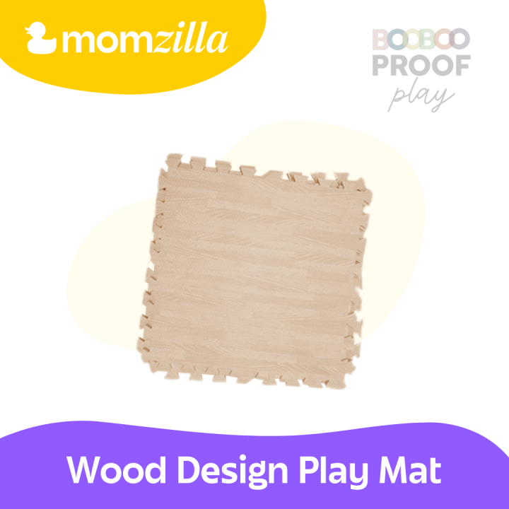 Booboo Proof Play Wood Design Play Mat | Lazada PH