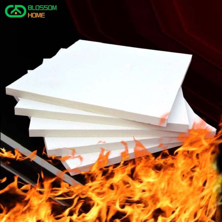 Thickness 10/20/50mm Fireproof Ceramic Fiber Board Kiln Aluminum ...