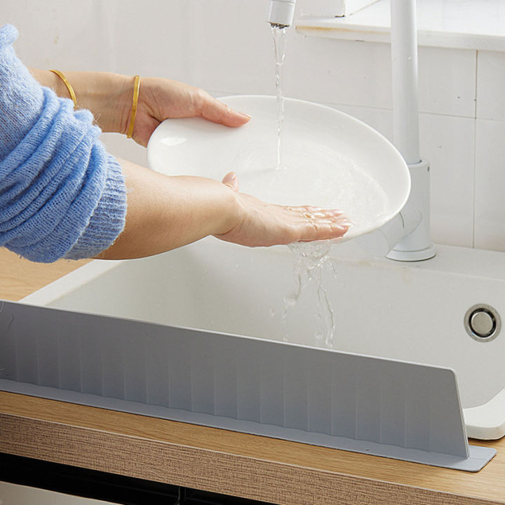 Kitchen Sink Countertop Splash Guard Reusable Sink Splash Guard Home ...