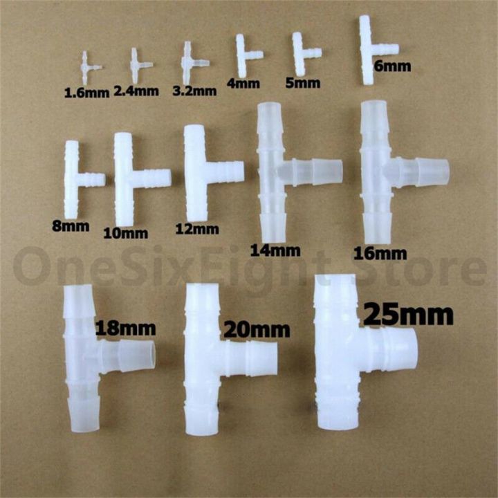 Plastic Hose Joiner Tee - Plastic Vacuum T-Piece Pipe Connector Barbed ...