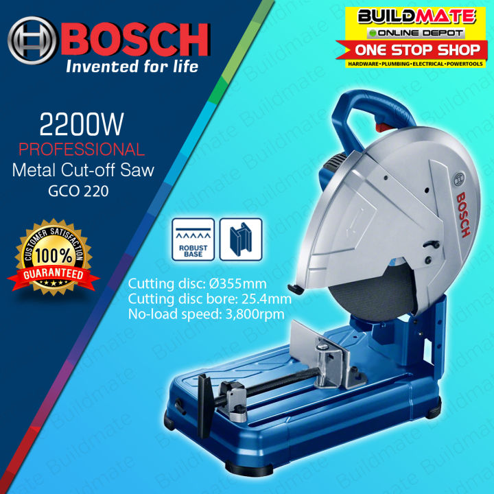 BOSCH Professional Metal Chop Saw Cut Off Machine 2200W GCO 220 COC ...