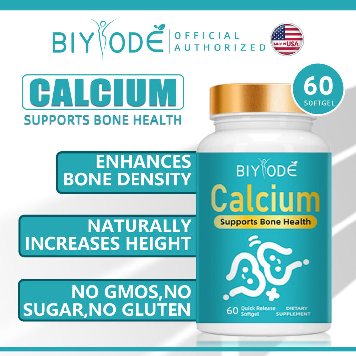 [24h] BIYODE Calclum supplements calcium, vitamin D3, enhances bone ...