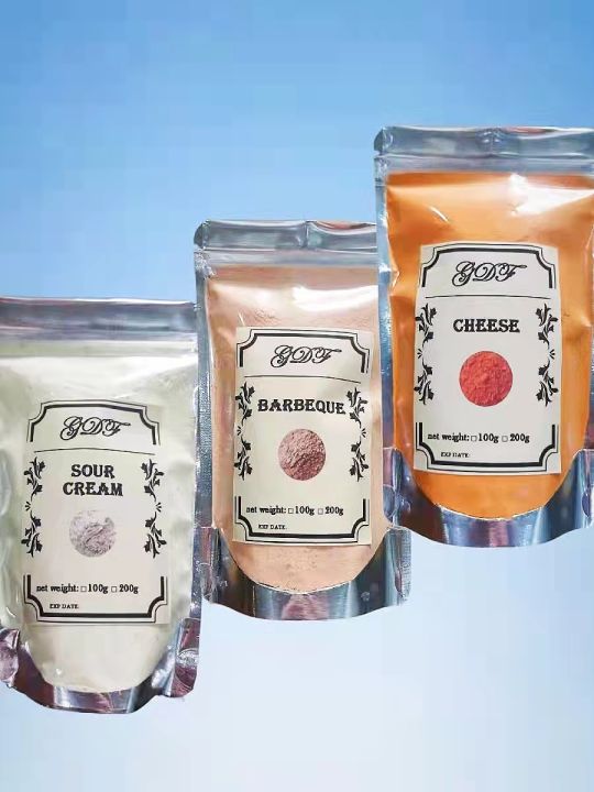 Potato Corner Powder Flavoring (Barbecue/Barbeque Cheese Sour Cream ...