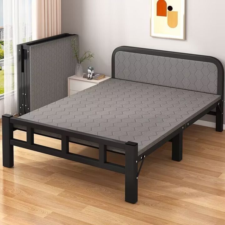 Foldable Office Frame Room Rental Housing Beds Super Single Bed ...
