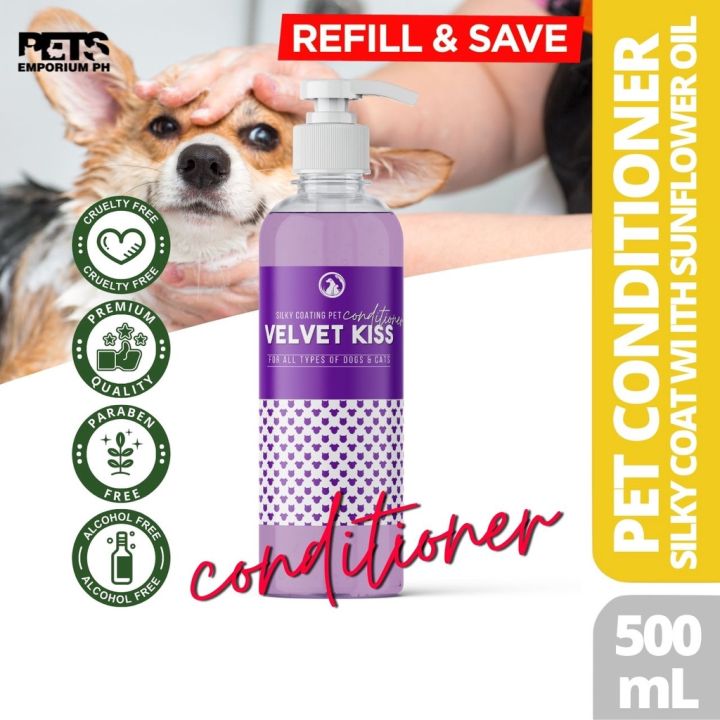 Pets Emporium Moisturizing Silky Coating Pet Conditioner 500mL - Velvet Kiss | Lazada PH