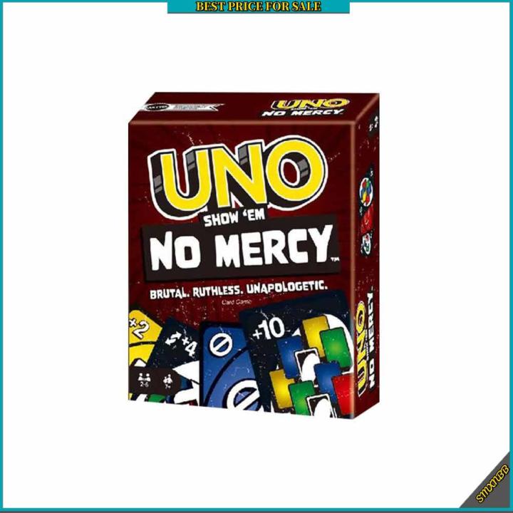 Uno Show Em No Mercy Card Game/UNO FLIP card game Multi Coloured ...