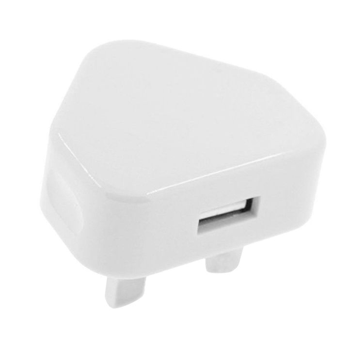 UK Plug 3 Pin USB Plug Adapter Charger Power Plug For Phones Tablet ...