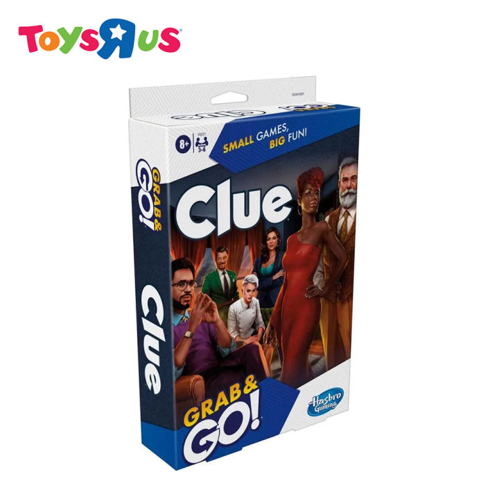 Grab and Go ! Clue for Ages 8 and Up, Portable Game for 3-6 Players, Travel Game | Lazada PH