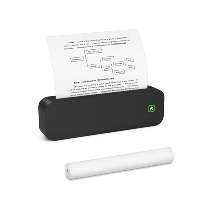 Portable Mini A4 Printer No Ink Printing A4 Thermal Printer for Phone ...