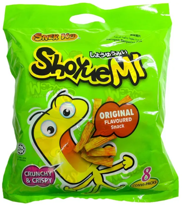 Snek Ku Shoyuemi Flavoured Japanese Noodle Series Snack (8 Packs ...