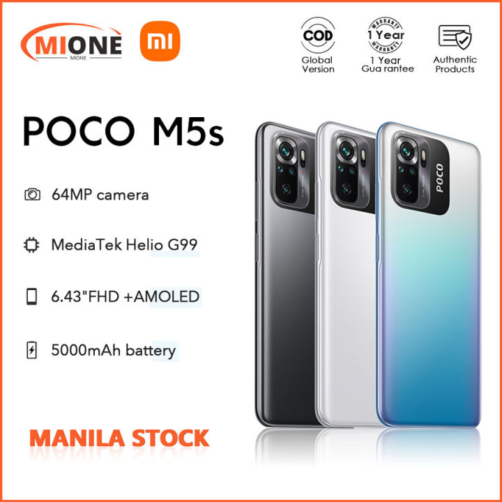 POCO M5s Smart Phone Global Version 8+256GB | 6+128GB 6.43" AMOLED ...