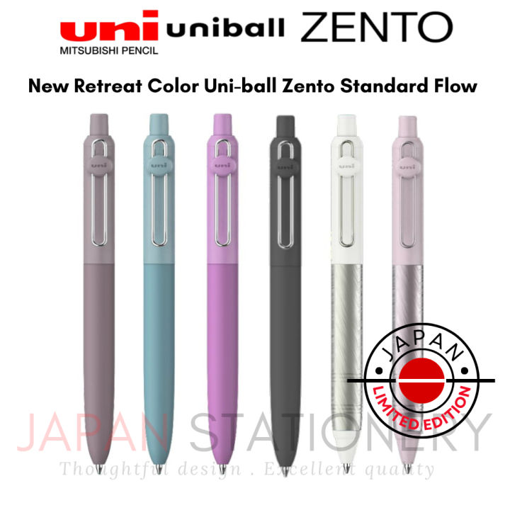 2025 New Retreat Color Uni-ball Zento Standard Flow UMNSFT38D.1 UMNSFT38D.32 UMNSFT05D.6 ...
