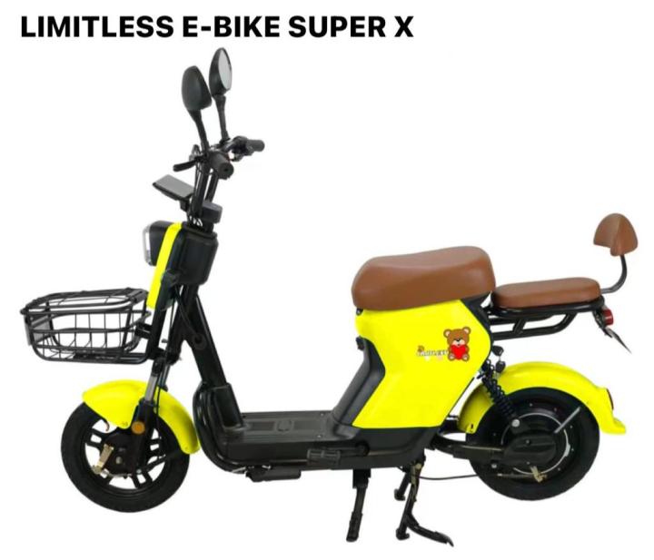 sepeda listrik 2 roda limitless super x / sepeda listrik accu / Ebike ...