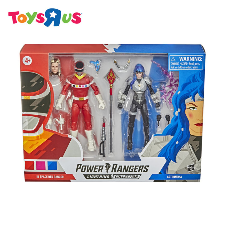 Power Rangers Lightning Collection In Space Red Ranger vs Astronema ...