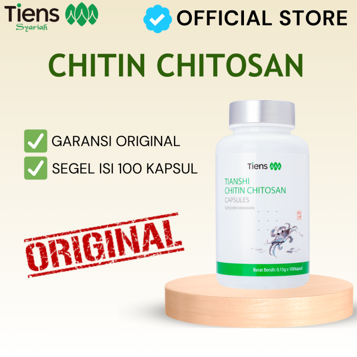 Tianshi Chitin Chitosan Original isi 100 Kapsul | Lazada Indonesia