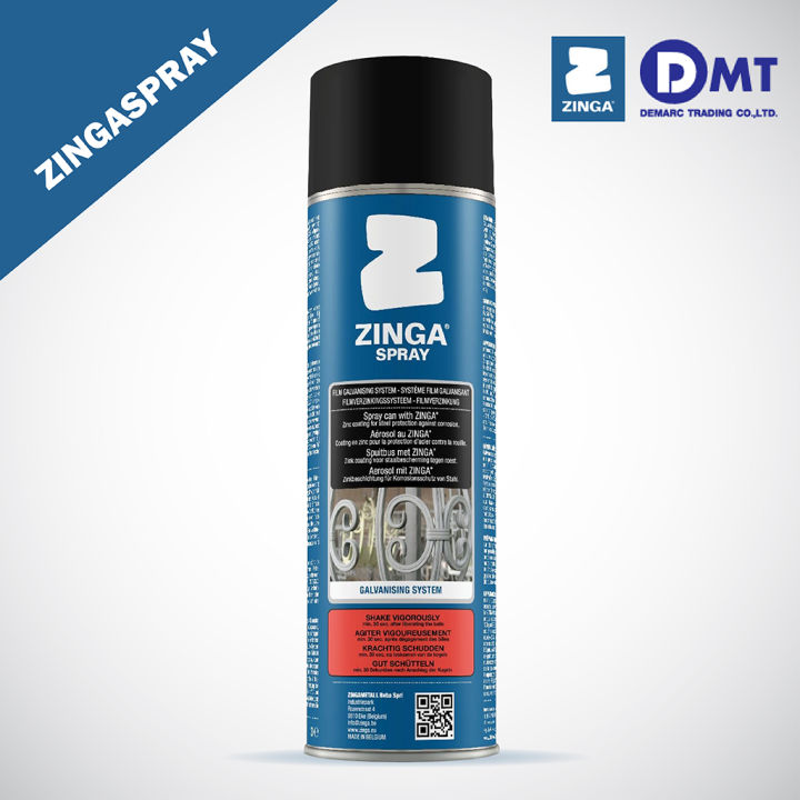 Zingaspray สเปรย์ Liquid Anode ป้องกันสนิม Zinc96% 500 ml | Lazada.co.th
