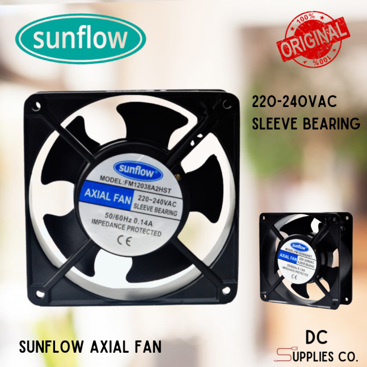 Sunflow AC Axial Fan Sleeve Bearing FM12038A2HST | Lazada PH