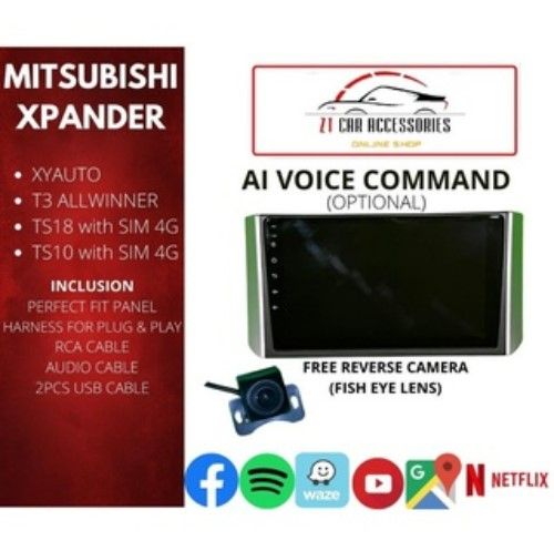 MITSUBISHI XPANDER 9 INCHES QCY ANDROID HEAD UNIT | Lazada PH
