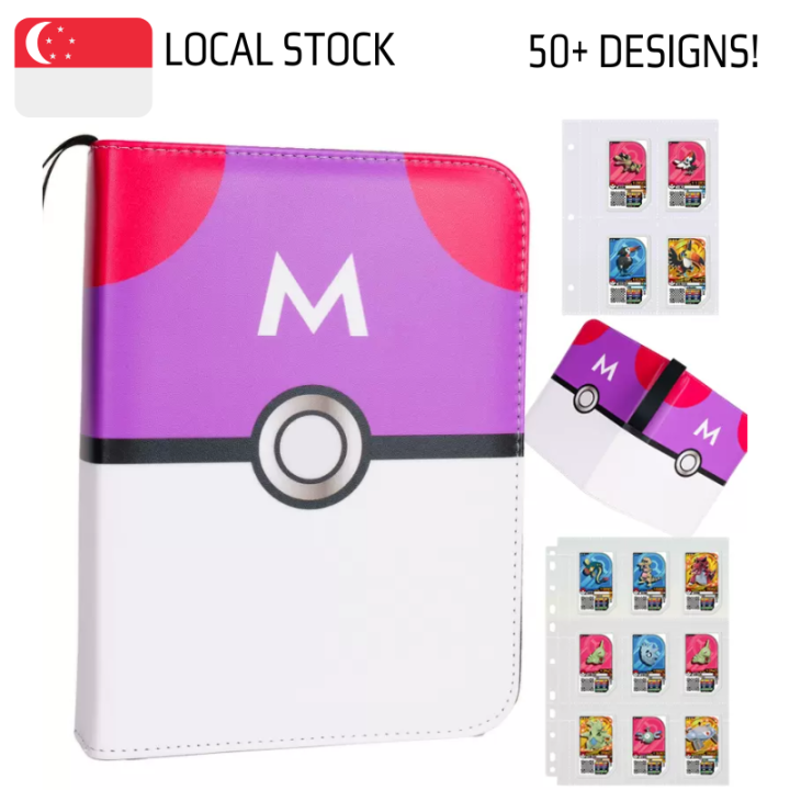 [SG Seller] Pokemon Gaole / Trading Cards TCG Album 4 Pocket 9 Pocket ...