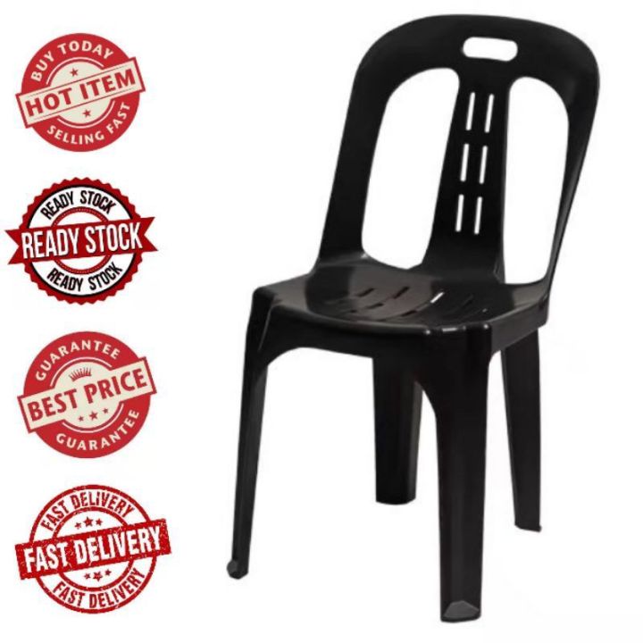 Kerusi Plastic K /1672c / 1672b / Kerusi Hitam / Side Chair / Kerusi ...