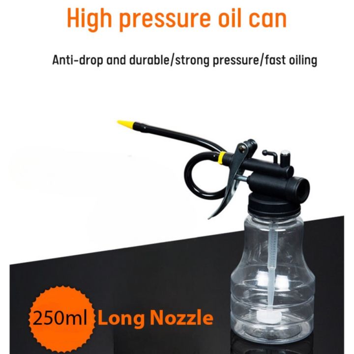 Botol Minyak Pelumas Semprotan Oil Grease Gun Long Nozzle 250ml - Q001 ...