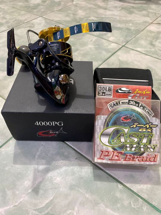 Reel G-Tech Nicella Power SWA 4000PG 2022 | Lazada Indonesia