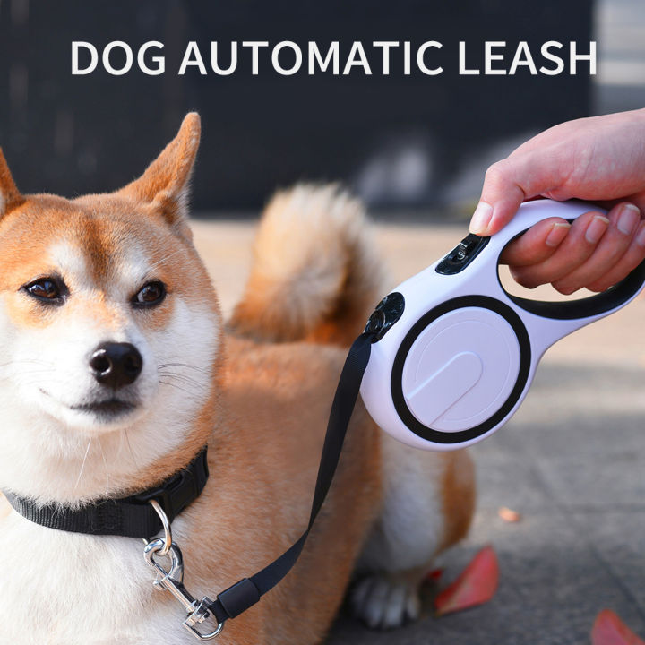 Pet leash dog leash, automatic retractable type, suitable for small and ...