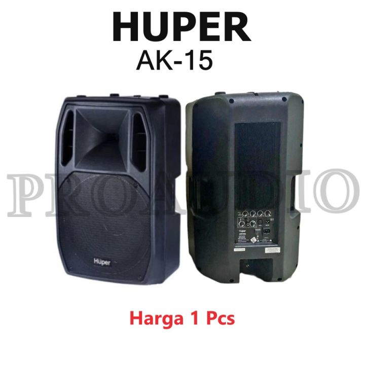 SPEAKER AKTIF HUPER AK15A / AK 15A / AK 15 A ORIGINAL ( 15INCH ) 1 PCS | Lazada Indonesia