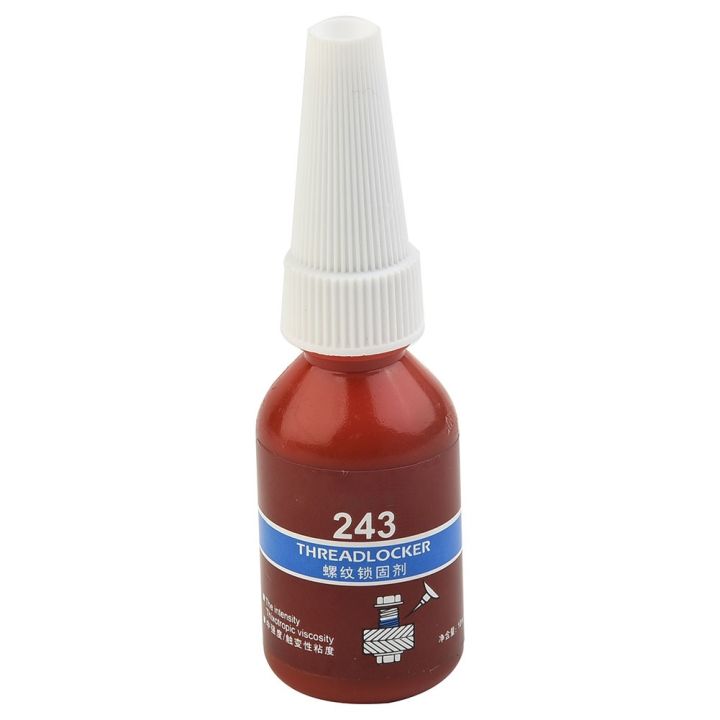 10 ml kekuatan sederhana threadlocker blue threadlocker pelekat 243 ...