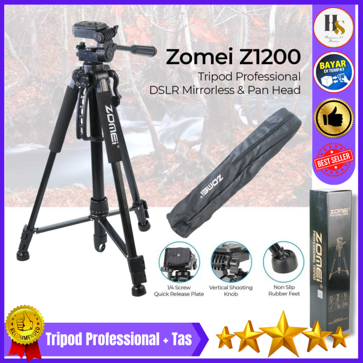 COD Zomei Professional Tripod Mirrorless & Pan Head DSLR / Tripod ...
