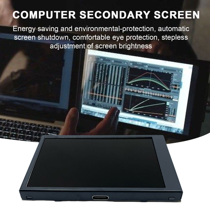 kangshaibi Computer Case Secondary Screen Enhance Productivity with ...